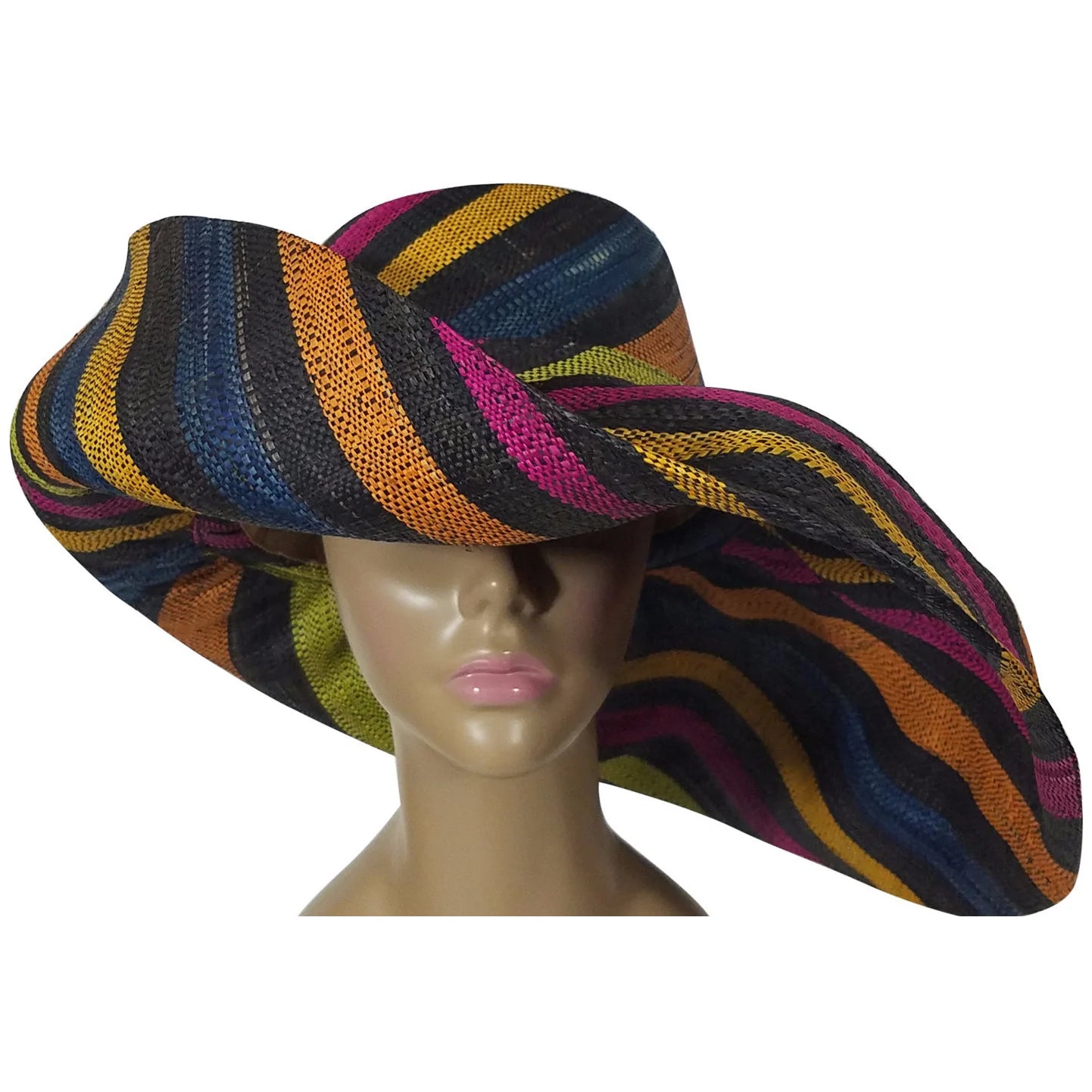 Authentic Hand Woven Madgascar Raffia Hats – The Black Art Depot
