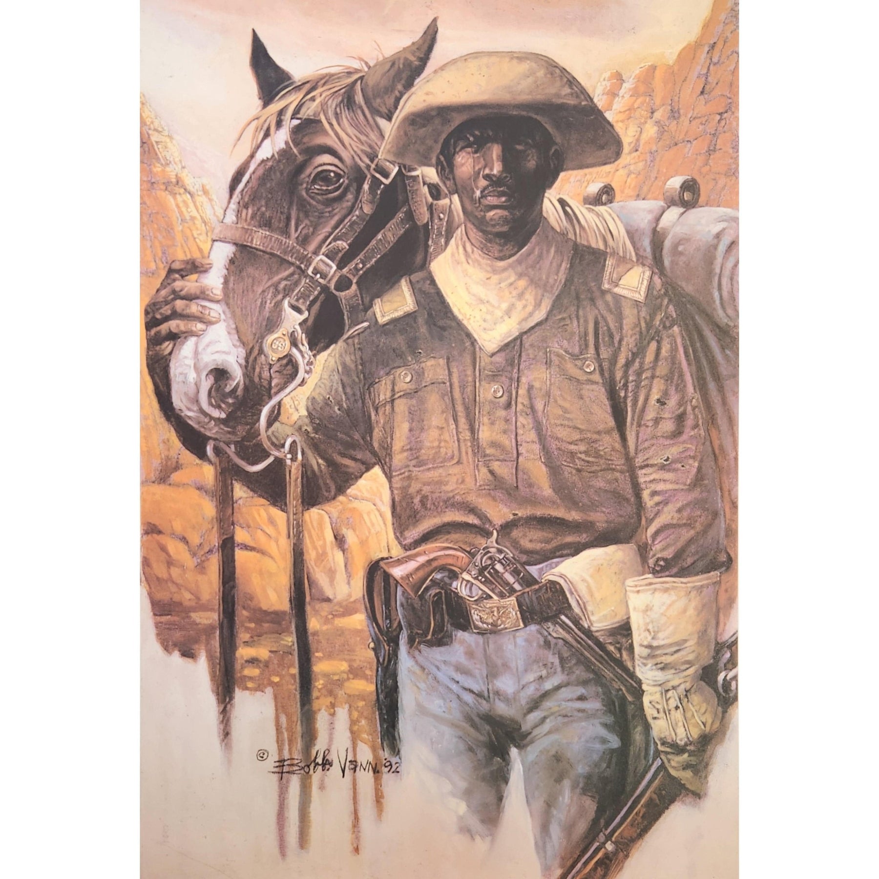 2nd Lieutenant 9th Calvary by Bobb Vann – The Black Art Depot