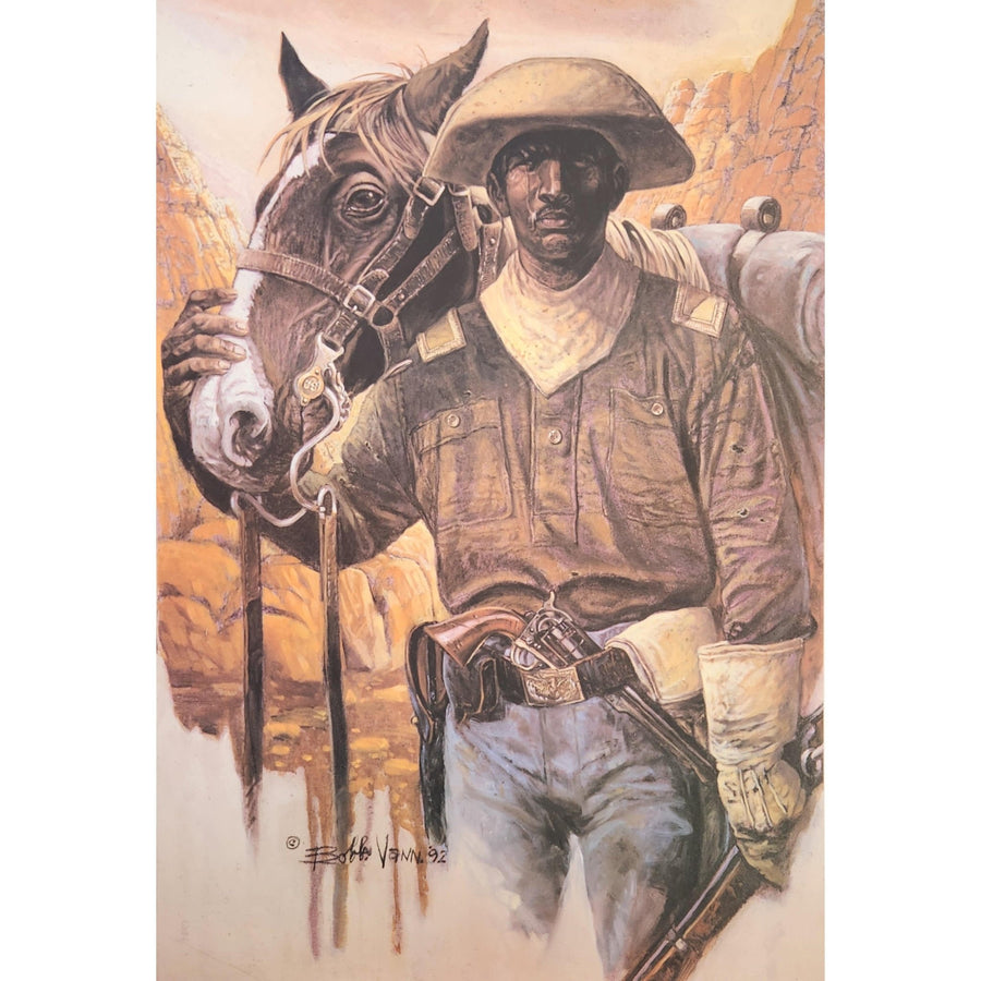 2nd Lieutenant 9th Calvary by Bobb Vann – The Black Art Depot