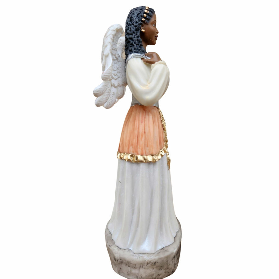 Breastplate of Righteousness: African American Angelic Figurine – The Black Art Depot