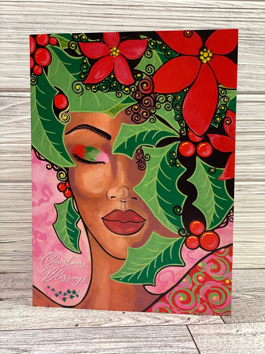 Christmas Blessings African American Christmas Card Box Set The