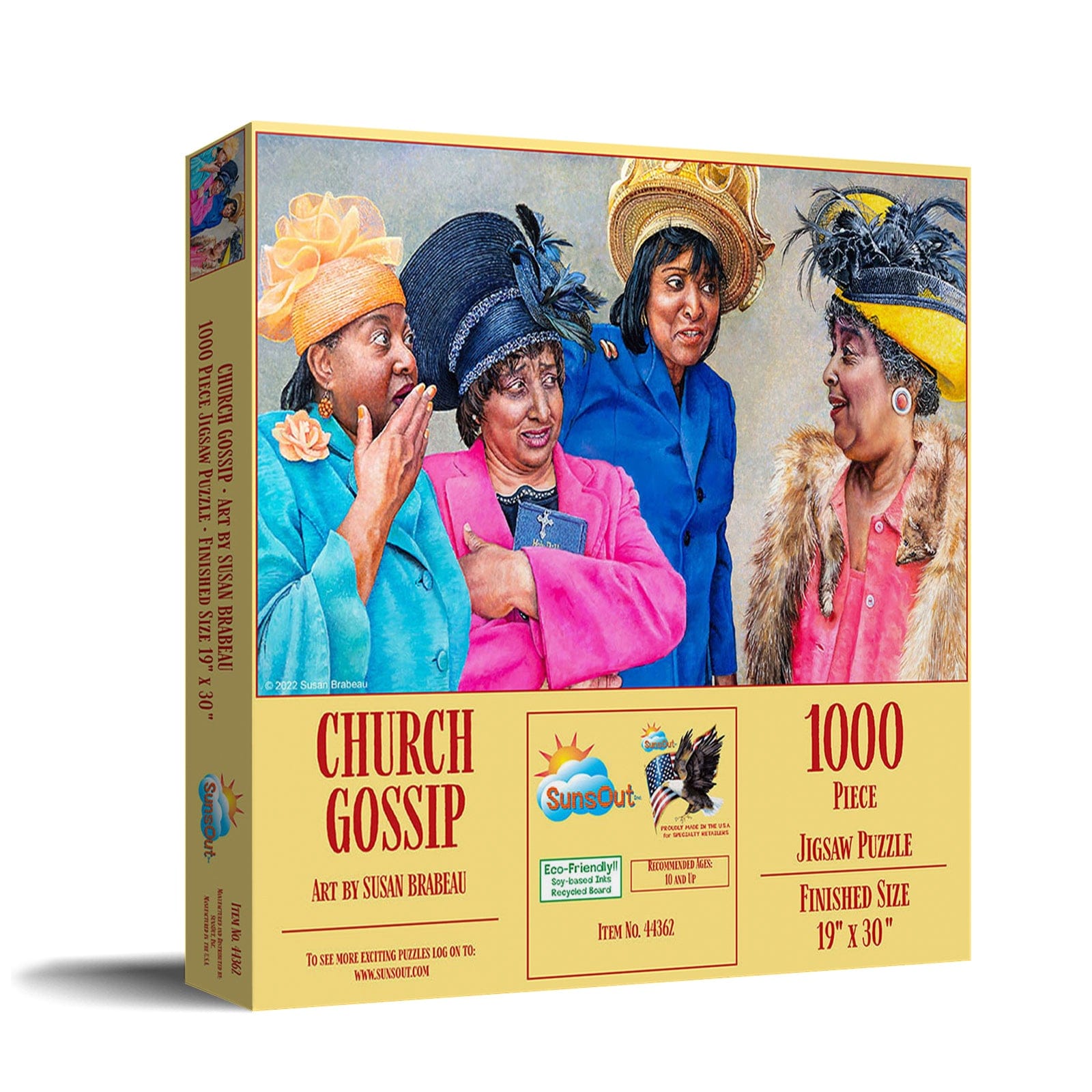 Church Gossip by Susan Brabeau: African American Jigsaw Puzzle – The ...