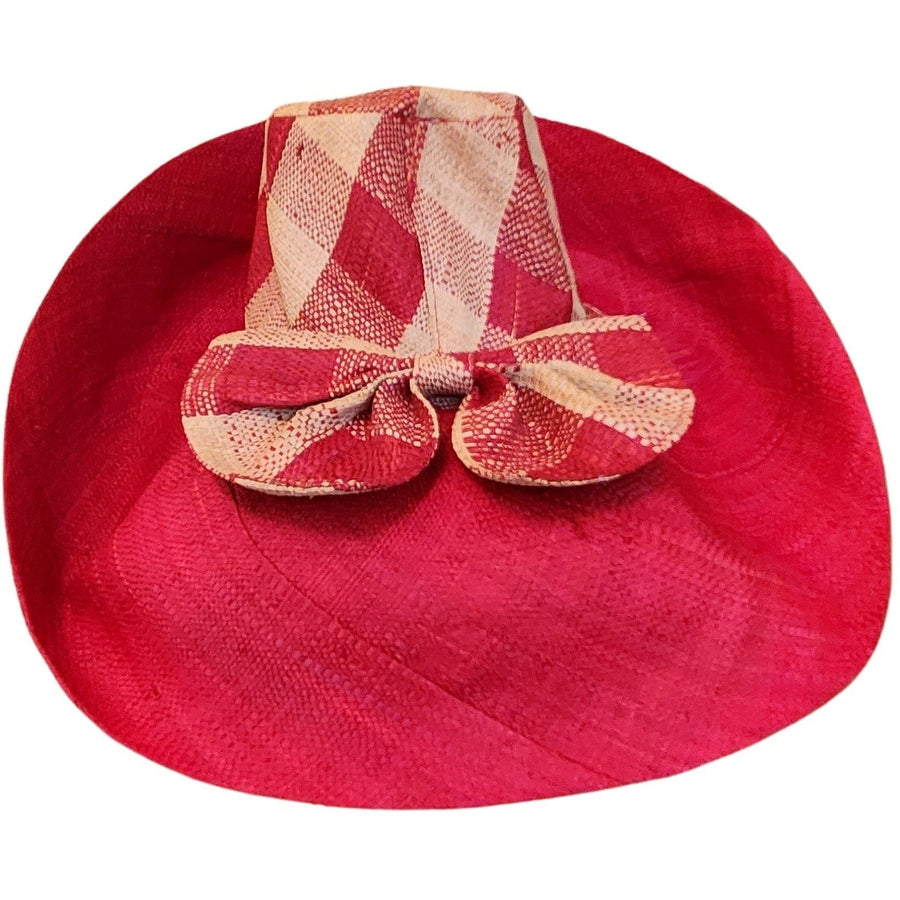 Gabrielle: Hand Woven Multi-Color Madagascar Big Brim Raffia Sun Hat ...