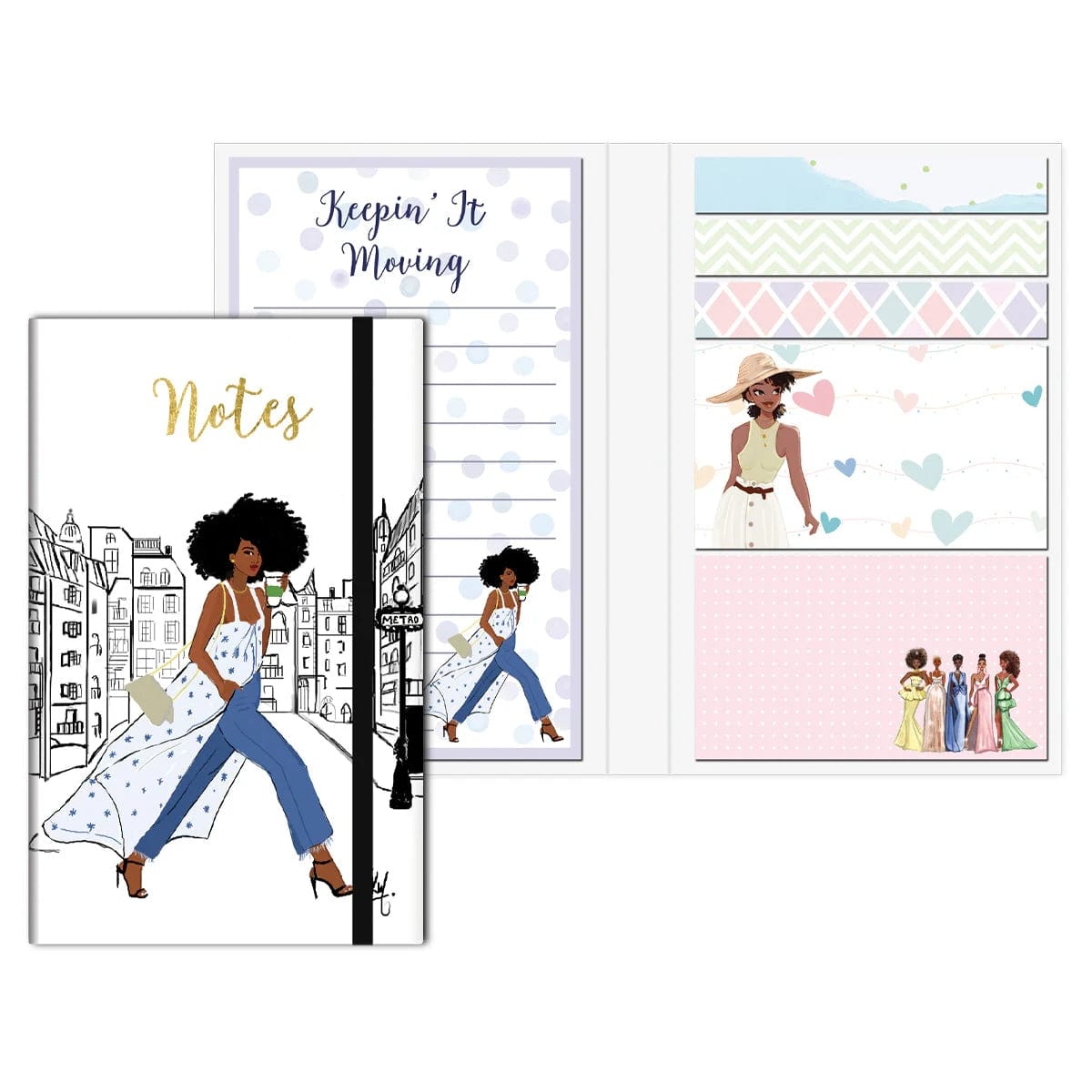 Keeping it Moving Sticky Notes Booklet Set by Nicholle Kobi – The Black ...