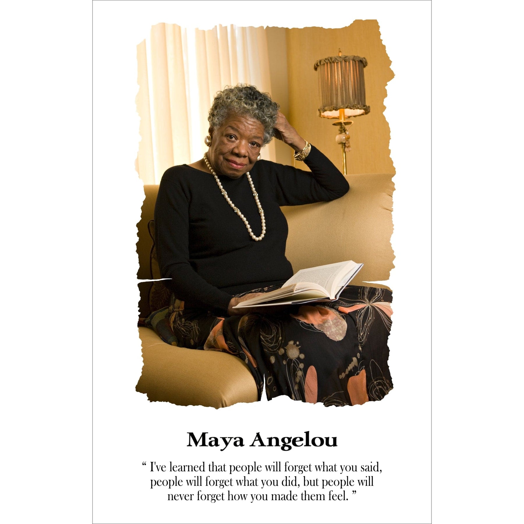 Maya Angelou: How You Made Them Feel by Julian Madyun – The Black Art Depot