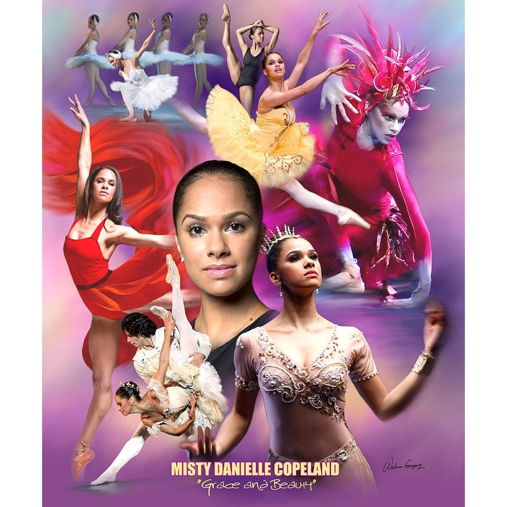Misty Copeland: Grace and Beauty by Wishum Gregory – The Black Art Depot
