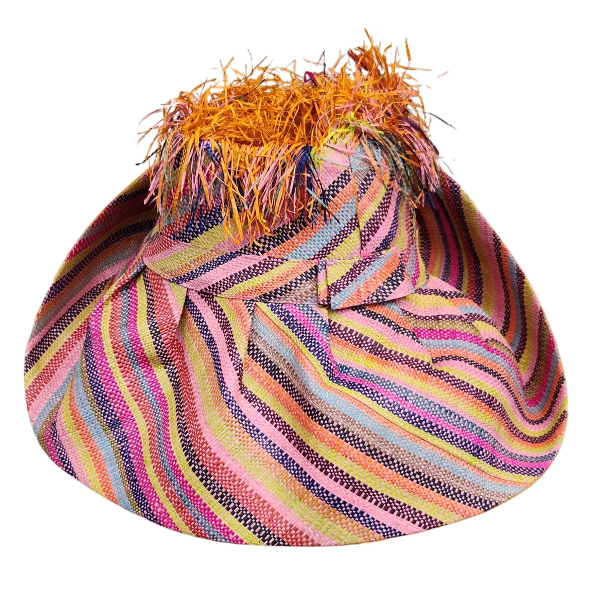 Tina: Hand Woven Madagascar Big Brim Crown Out Raffia Sun Hat – The ...