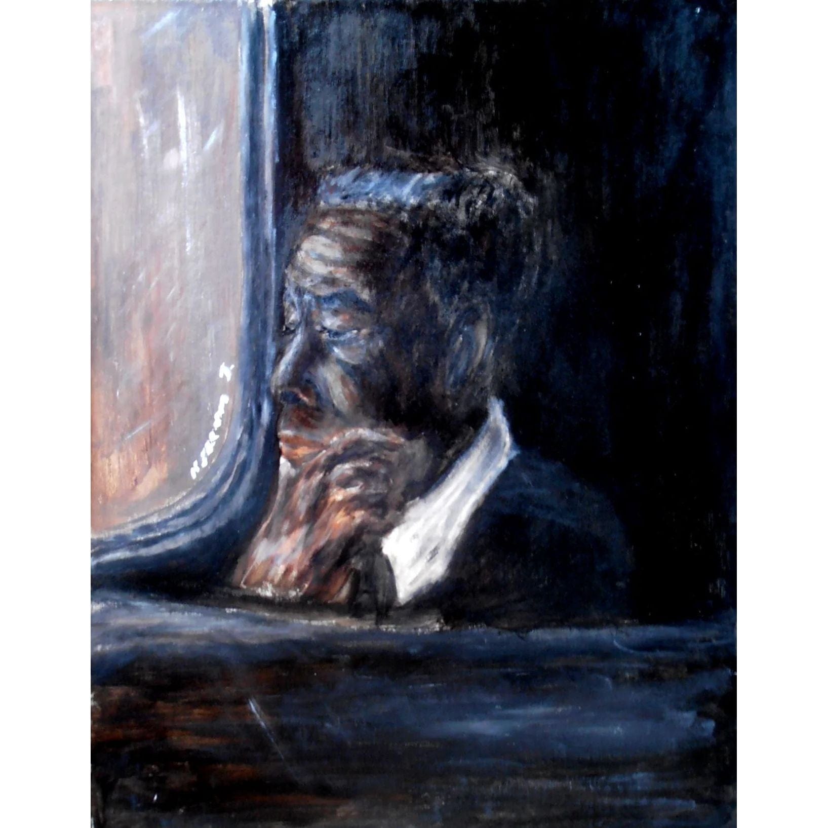 Train Ride Home by Kerream Jones – The Black Art Depot