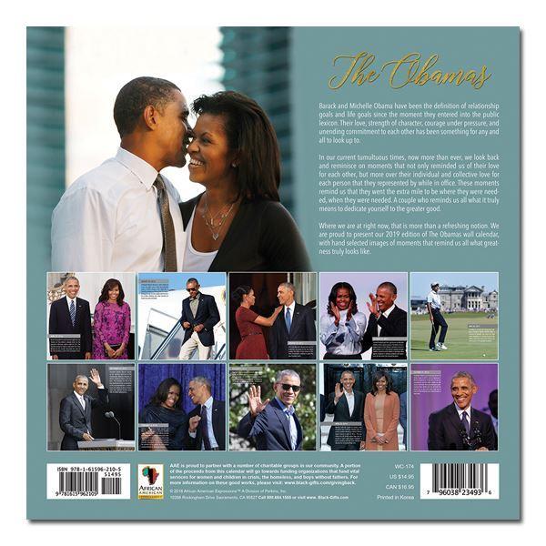The Obamas: 2019 African American History Calendar by AAE – The Black ...