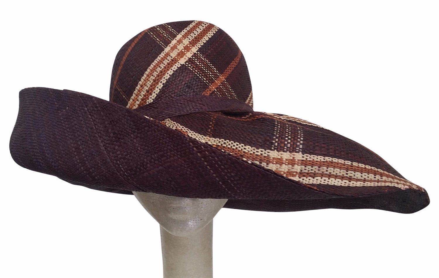 Mesi: Hand Woven Big Brim Madagascar Raffia Sun Hat – The Black Art Depot