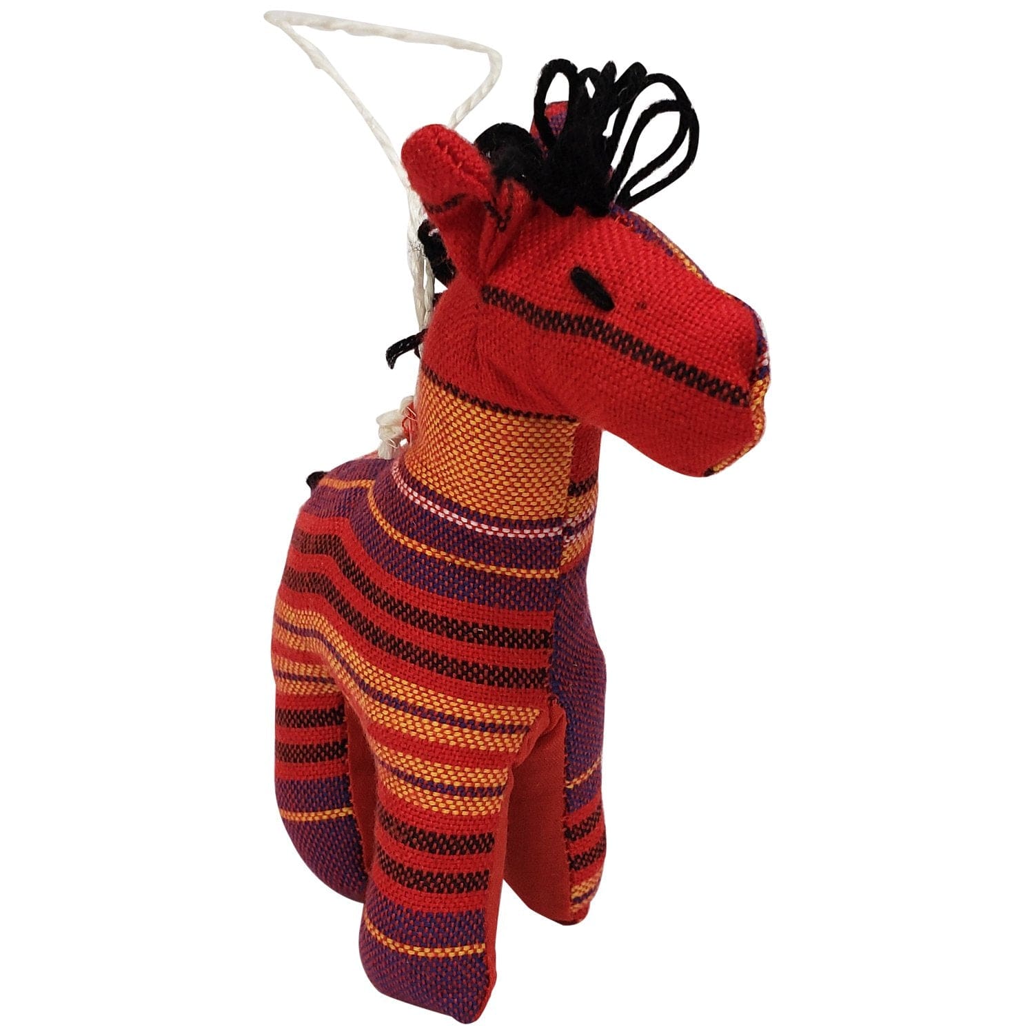 Authentic African Hand Made Kenyan Kikoi Fabric Zebra Ornament – The ...