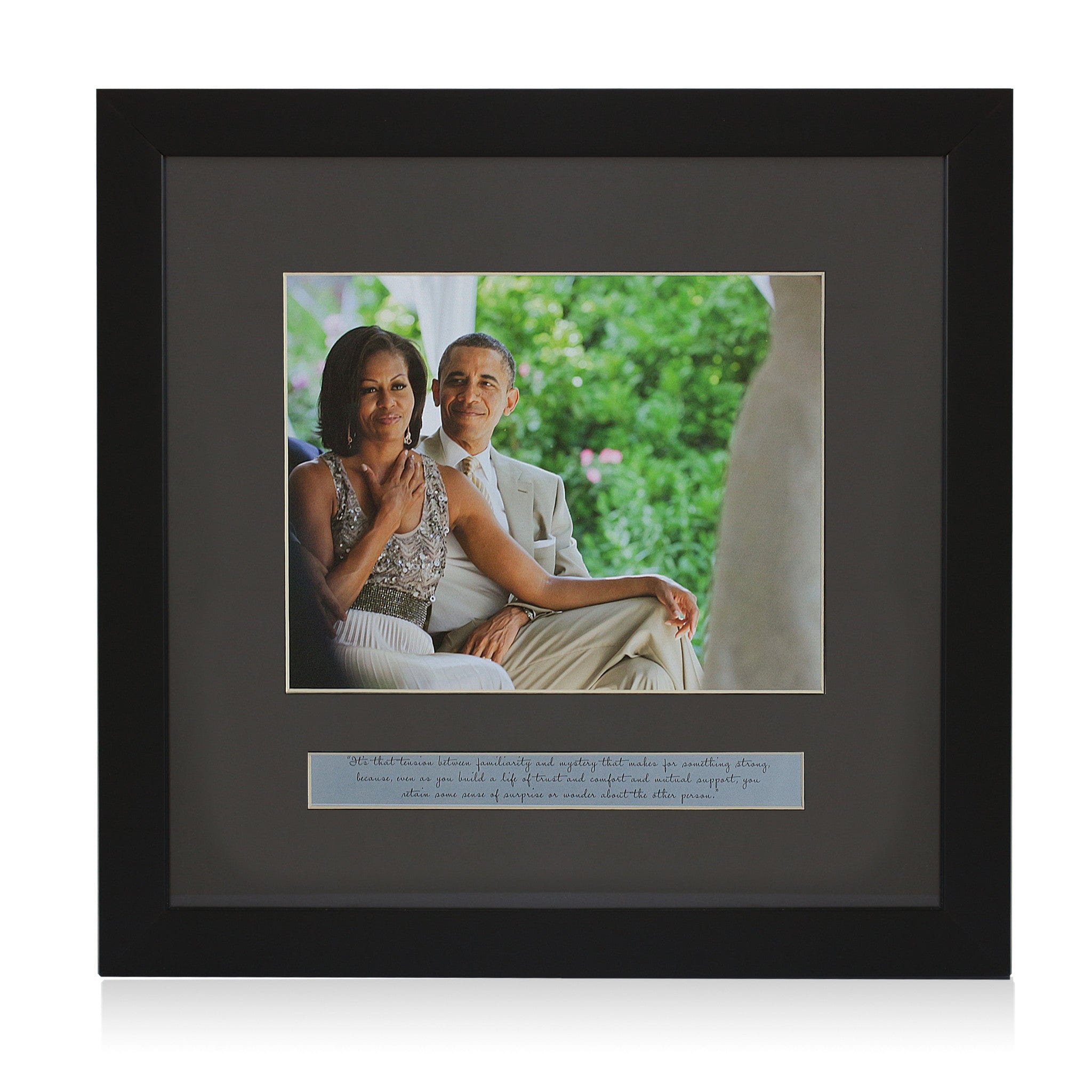 A Life of Trust: President Barack and Michelle Obama (Framed Art) – The ...