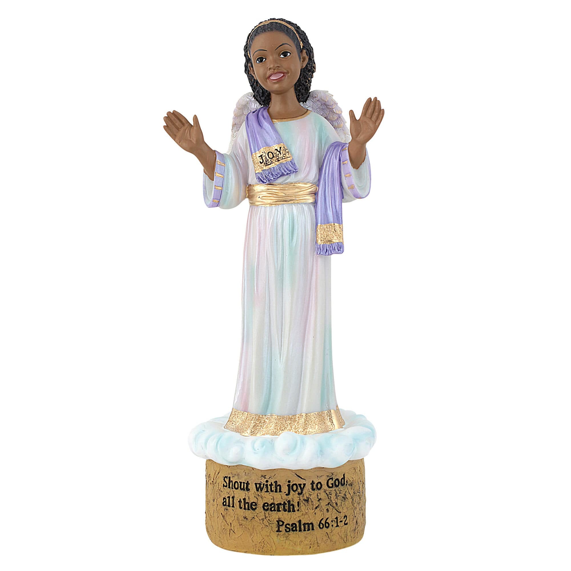 Joy Angel: Blessings Unto You Figurine Collection – The Black Art Depot