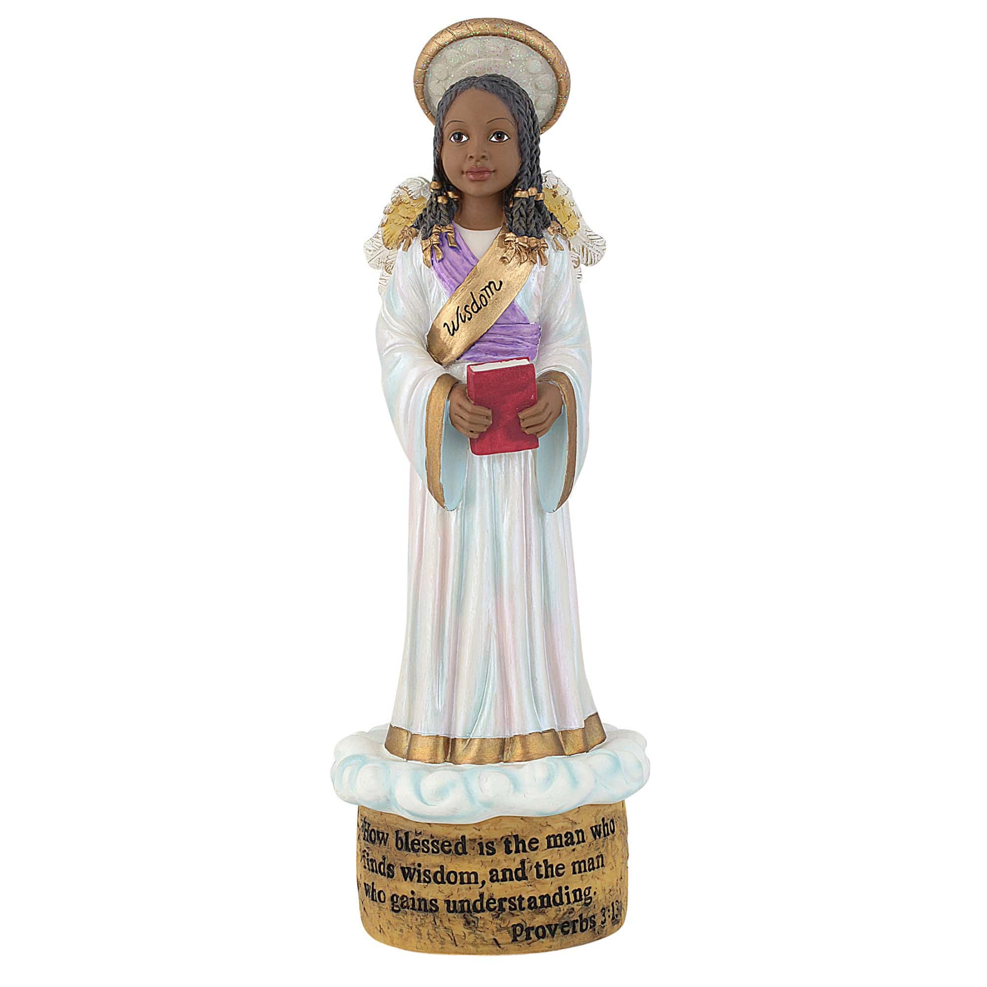 Wisdom Angel: Blessings Unto You Figurine Collection – The Black Art Depot