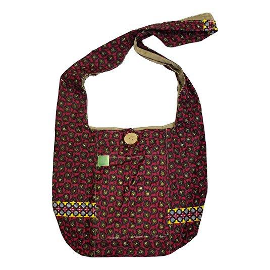Authentic African Fabric Cross Body Sling Bag by Timbali Crafts – The ...
