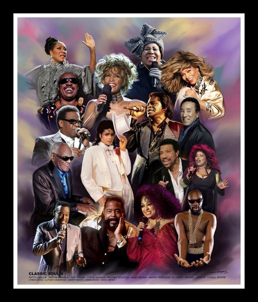 Classic Soul II: Great R&B Singers by Wishum Gregory – The Black Art Depot