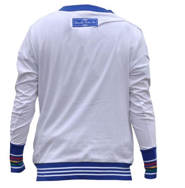 Order of the Eastern Star White and Blue Cardigan Sweater by Big Boy ...