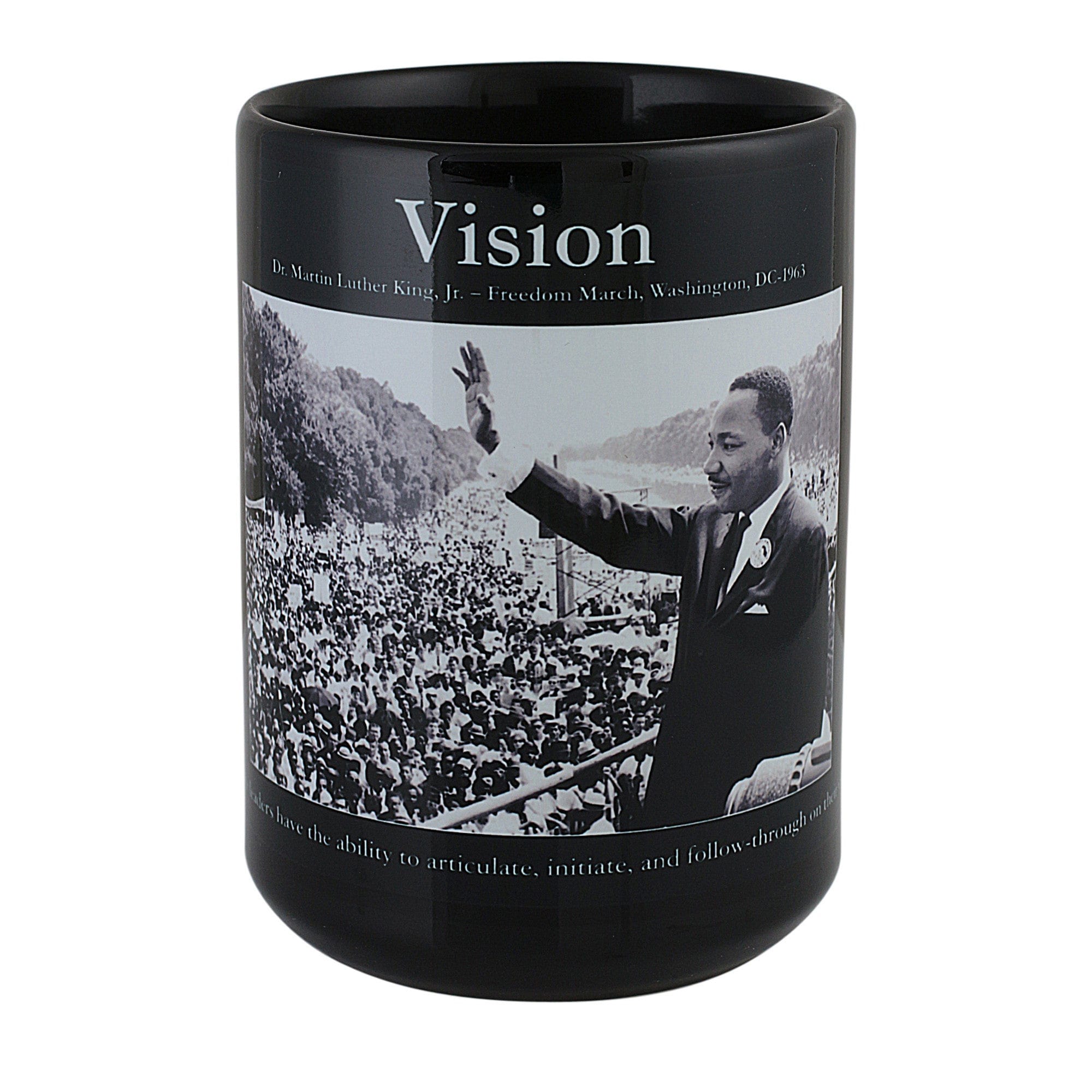 Vision: Dr. Martin Luther King Jr. Motivational Mug (15 Ounces) – The ...