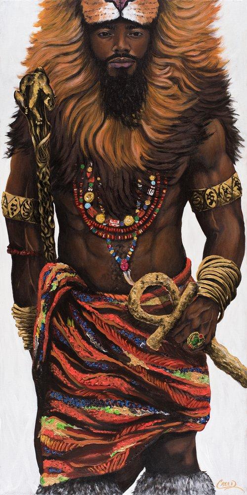 African King by Cecil "CREED" Reed – The Black Art Depot