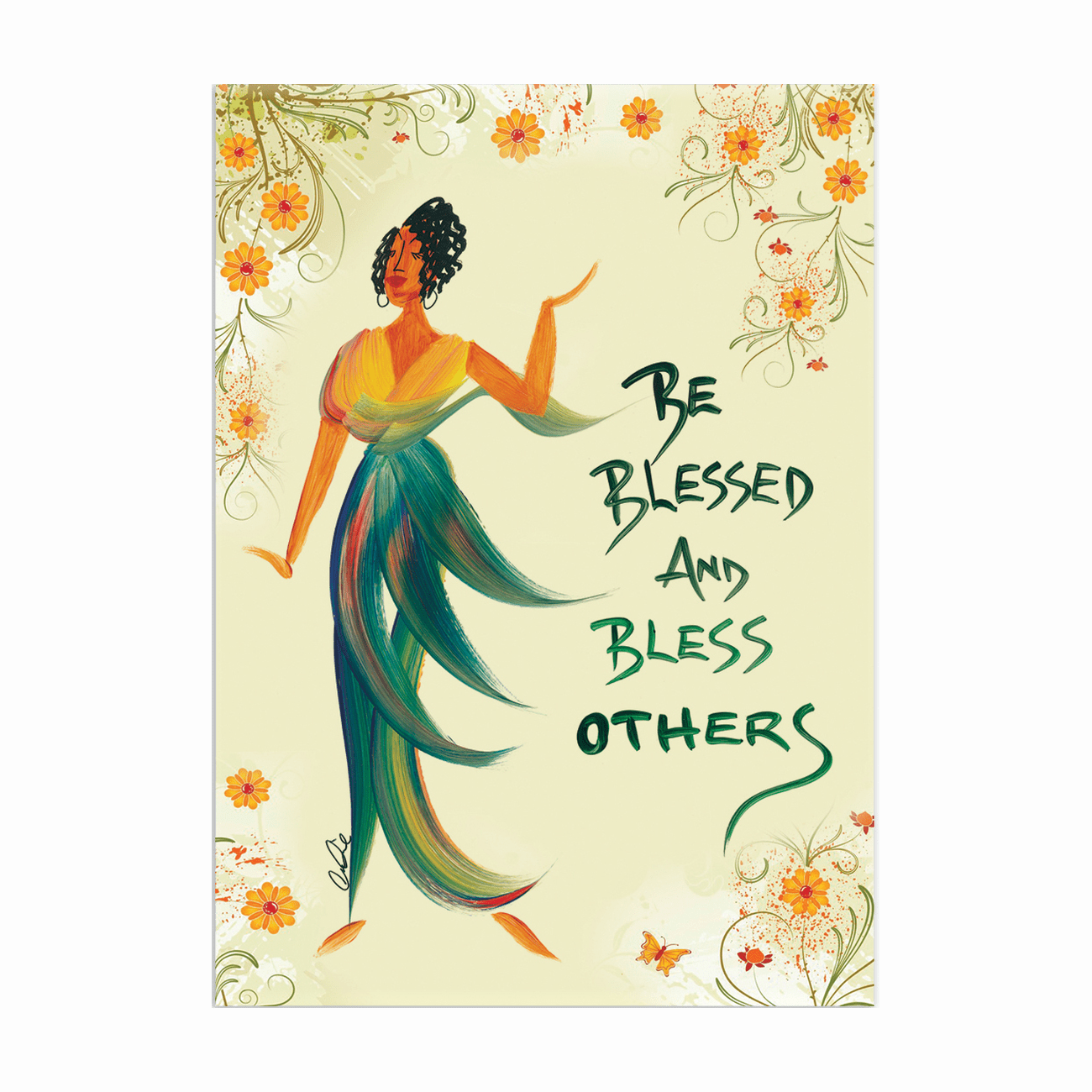 Be Blessed & Bless Others: African American Magnets by Cidne Wallace ...