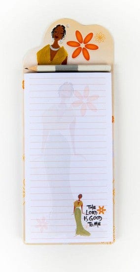 The Lord is Good to Me Magnetic Notepad – The Black Art Depot