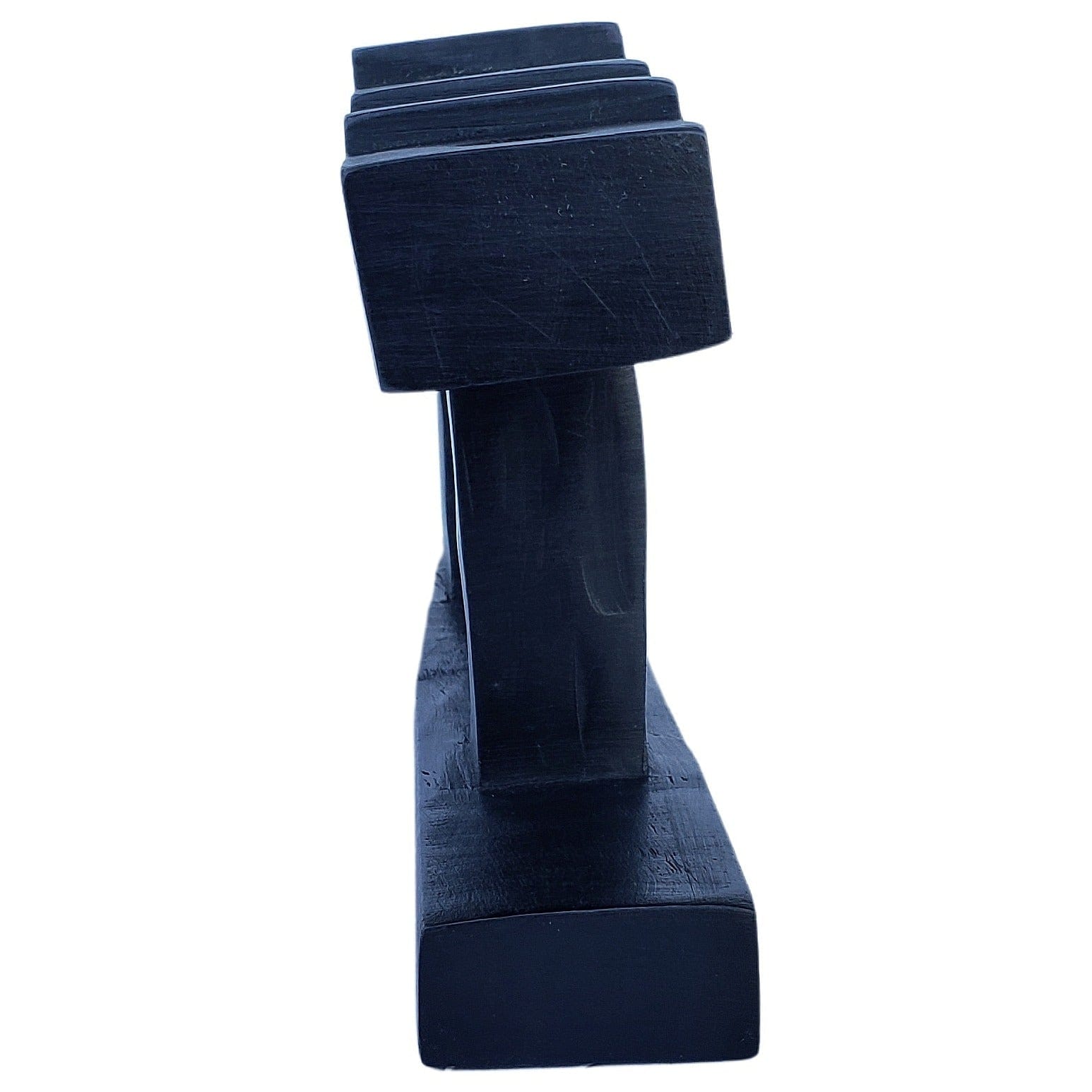 Africa Unity: Authentic Hand Carved Kwanzaa Kinara Set (Sese Wood ...