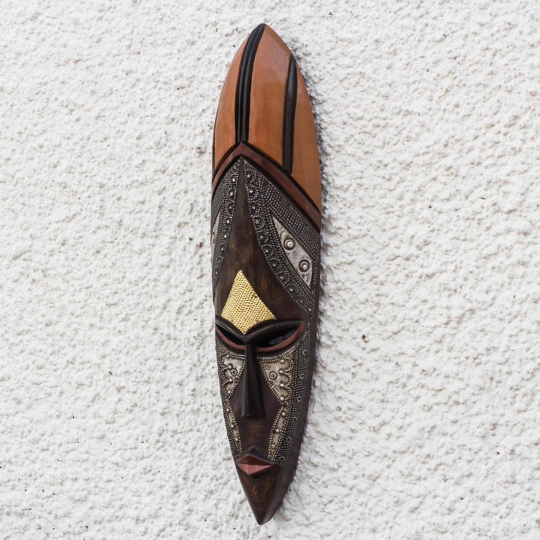 Authentic Hand Made African Empress Mask by Victor Dushie – The Black ...