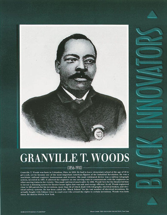 Black Innovators: Granville T. Woods by Knowledge Unlimited – The Black ...