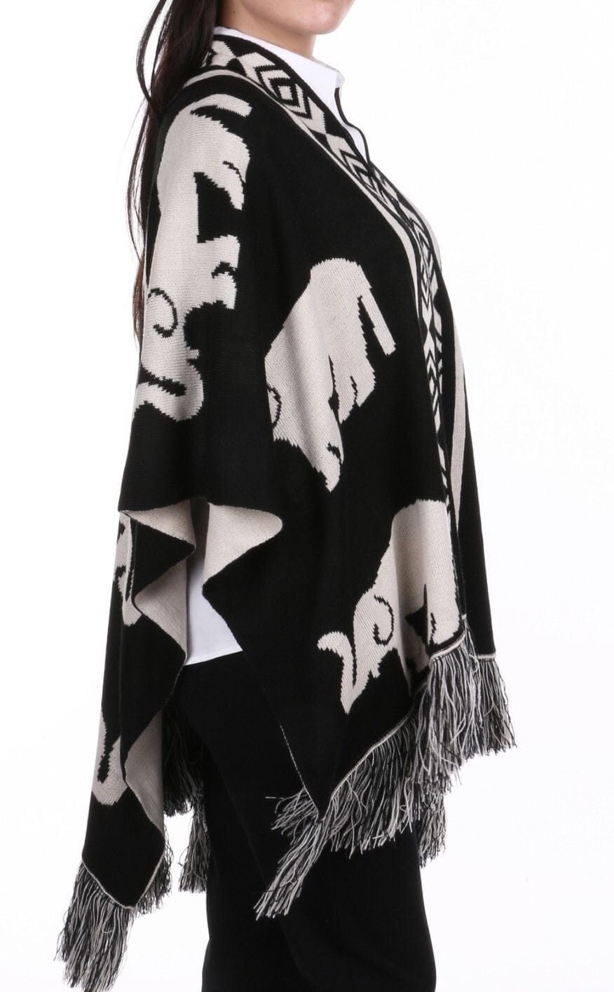 Delta Sigma Theta Inspired Black Elephant Shawl – The Black Art Depot