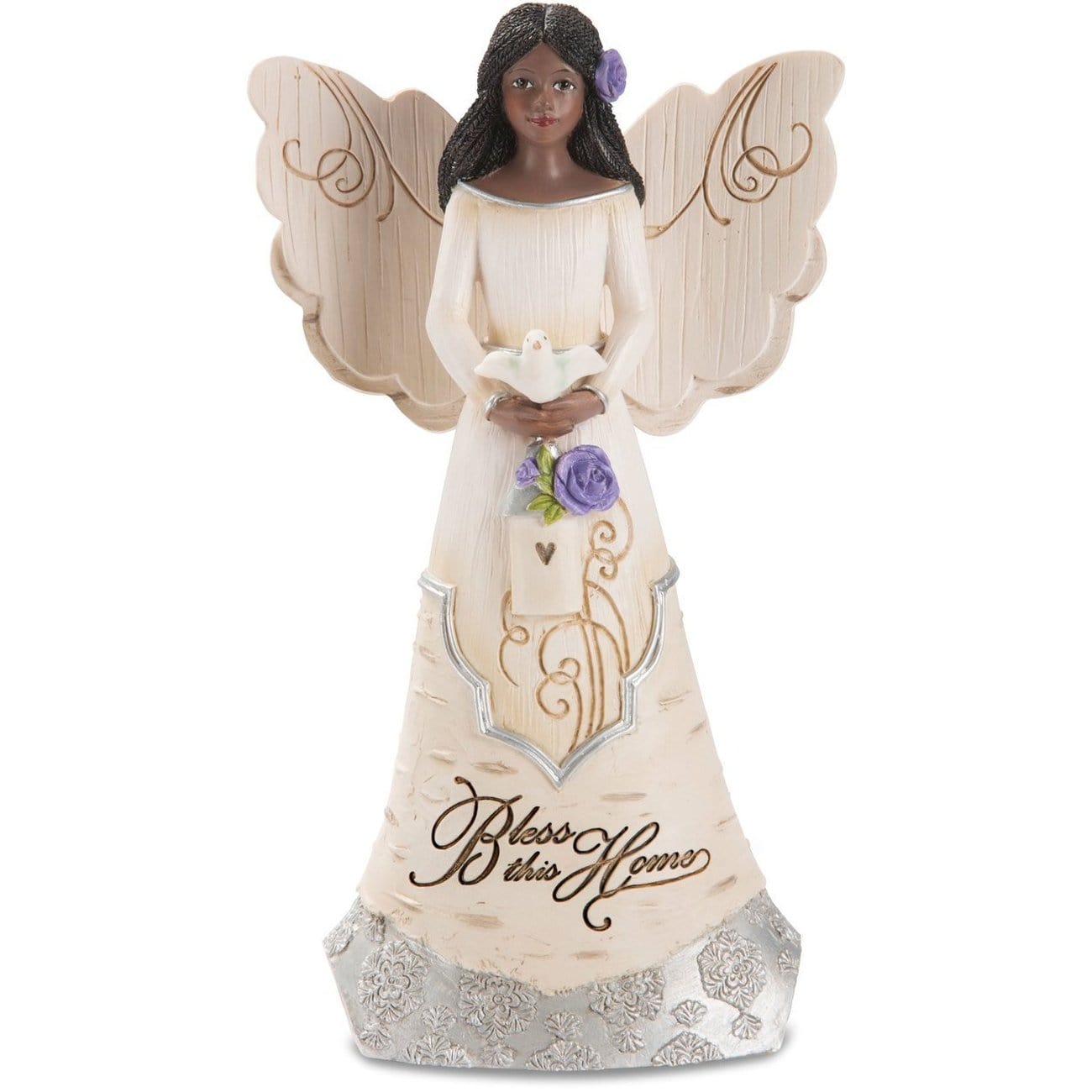 Bless This Home: African American Angel Figurine (Ebony Elements) – The ...