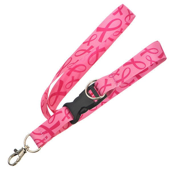 Breast Cancer Awareness Lanyard/Key Chain – The Black Art Depot