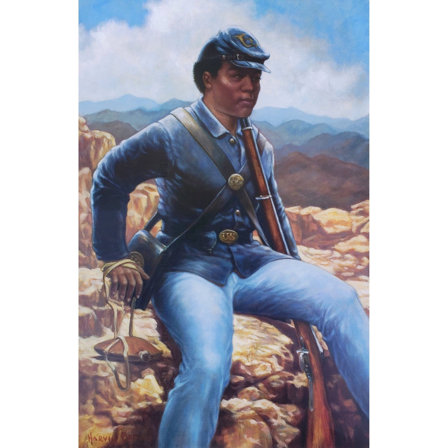 Cathay Williams: Female Buffalo Soldier by Harvie Brown – The Black Art ...