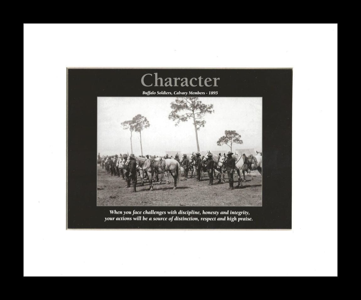 Character (Buffalo Soldiers) Poster by D'azi Prod. – The Black Art Depot