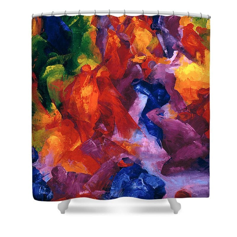 Dance Shower Curtain by Bayo Iribhogbe (71x74 inches) – The Black Art Depot