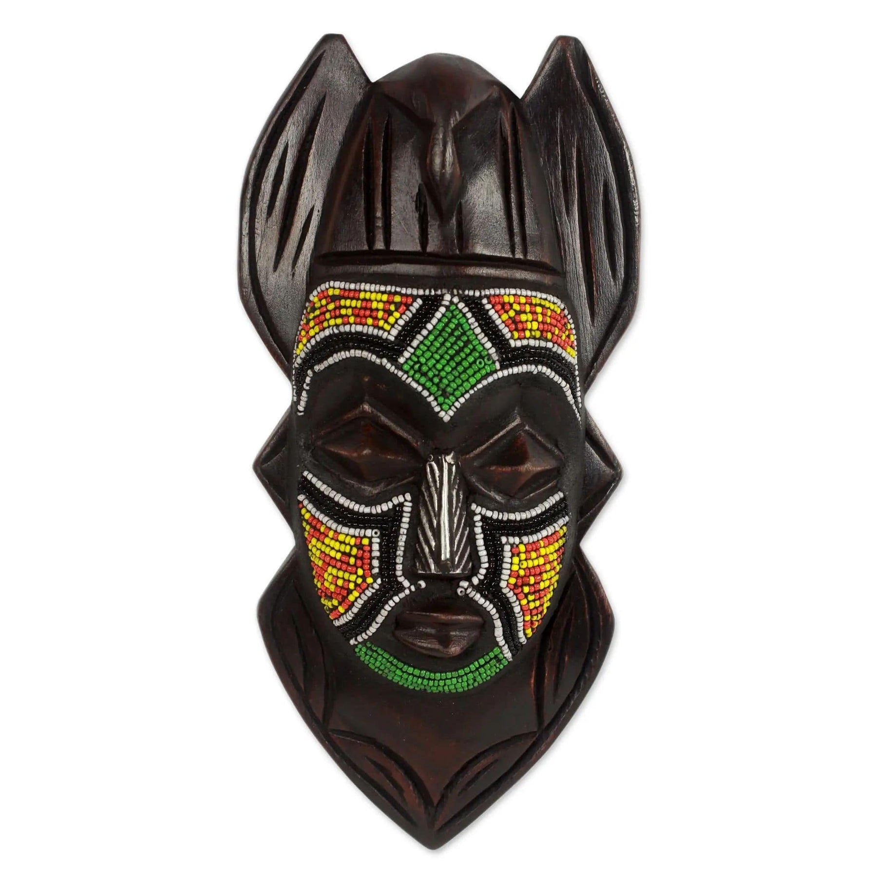 Authentic African Handmade Dove Anoma Ba Mask by Awudu Saaed – The ...