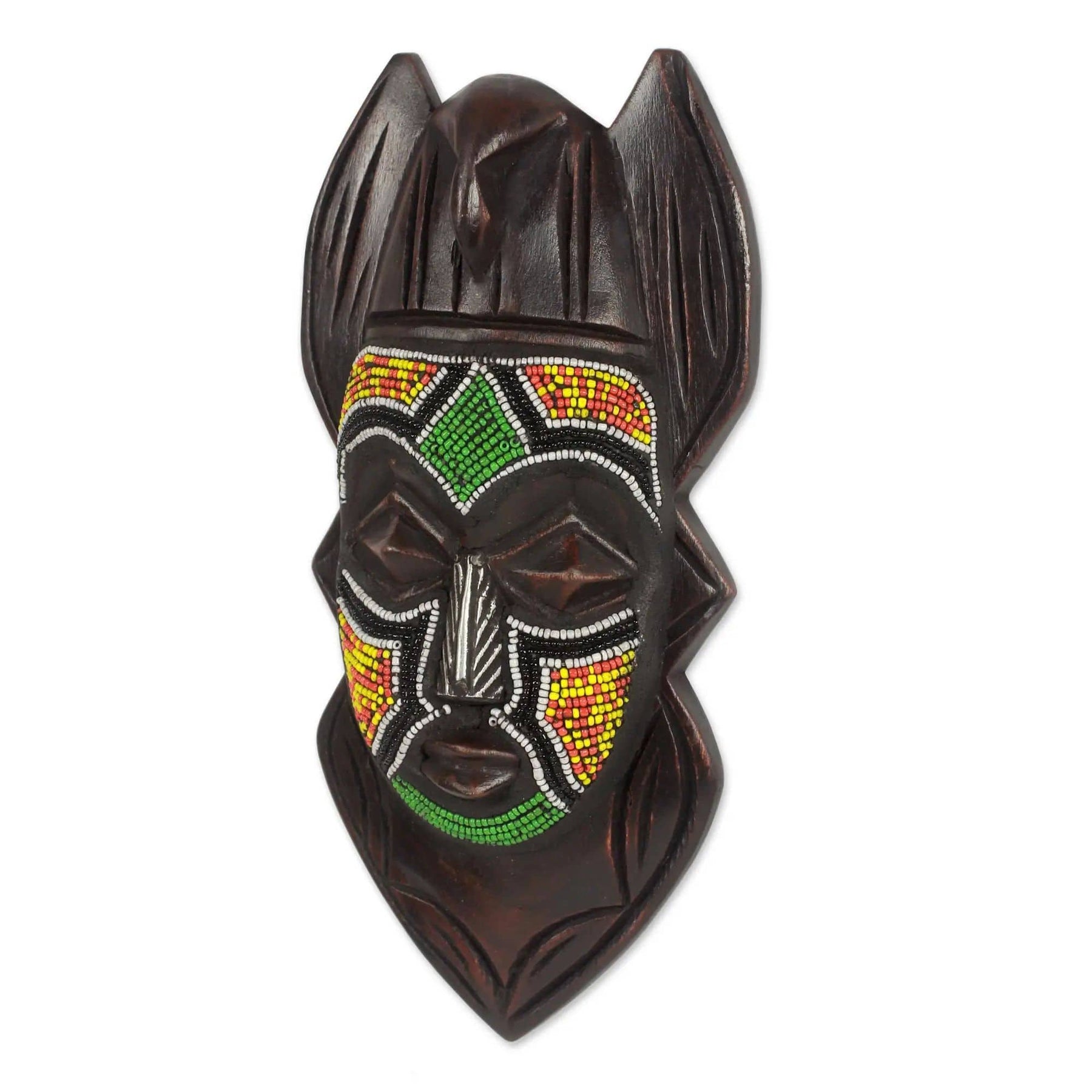 Authentic African Handmade Dove Anoma Ba Mask by Awudu Saaed – The ...