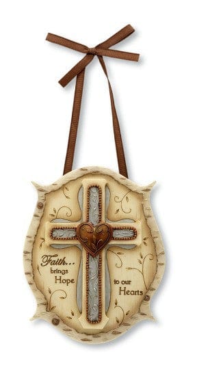 Faith Cross Plaque: Elements Collection – The Black Art Depot