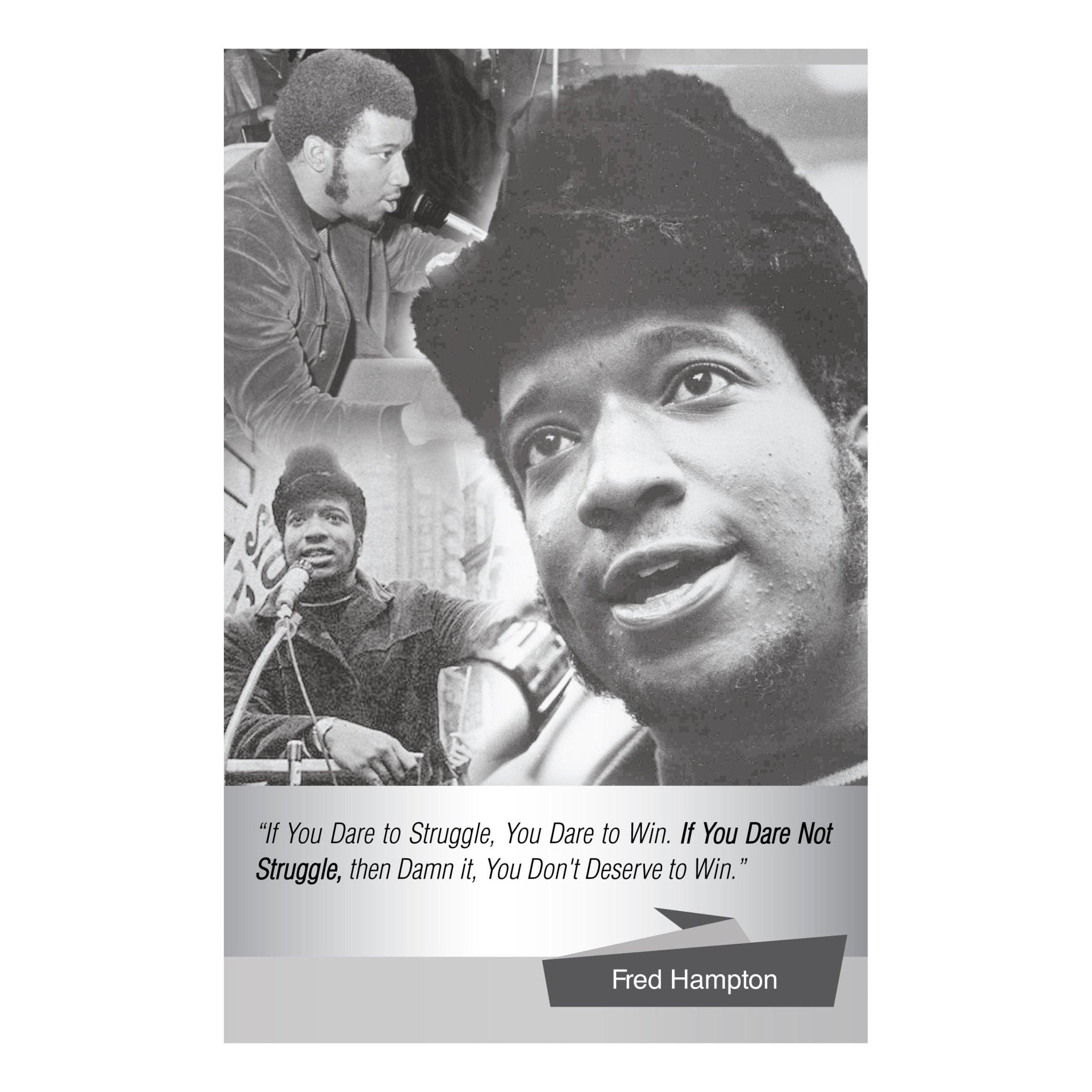 Fred Hampton: Dare to Struggle by Sankofa Designs – The Black Art Depot