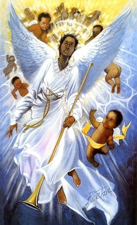 African American Angel Art