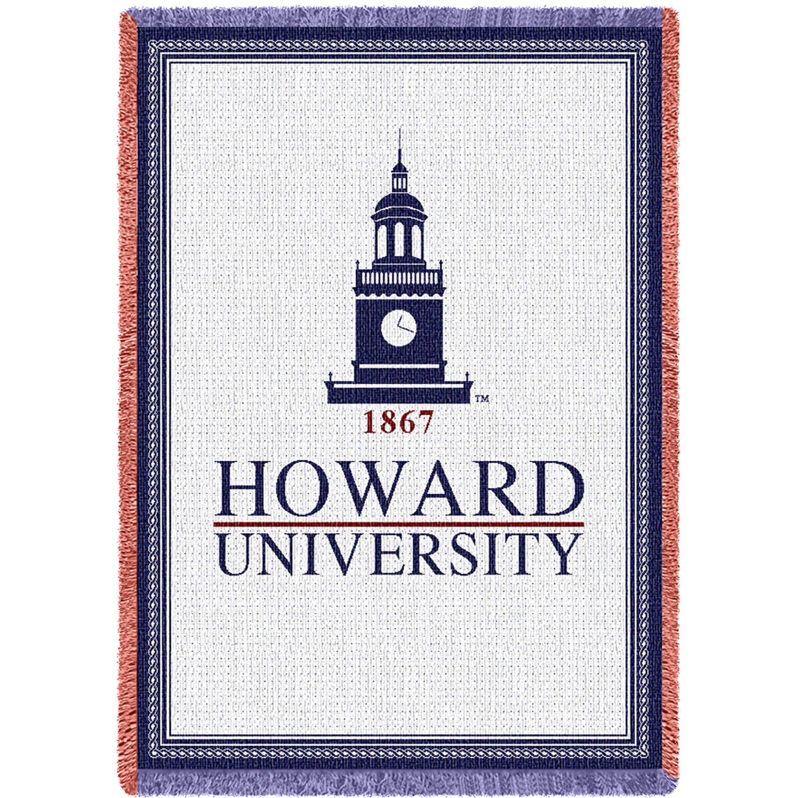 Howard University Tapestry Throw Blanket II by Pure Country Weavers ...