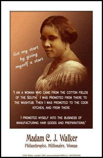 Madame C.J. Walker by Julian Madyun – The Black Art Depot