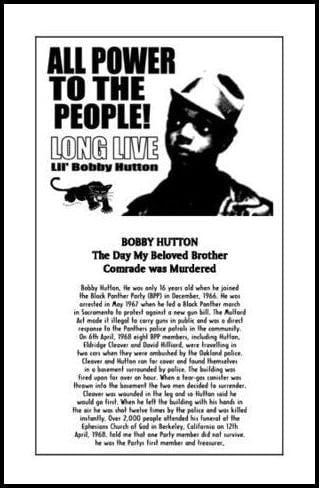 Bobby Hutton by Julian Madyun – The Black Art Depot