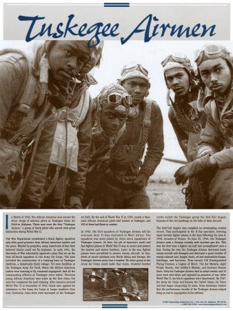 Tuskegee Airmen Poster by Knowledge Unlimited – The Black Art Depot