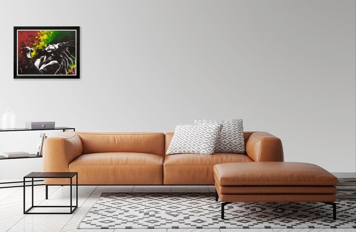 Bob Marley by Cecil "CREED" Reed – The Black Art Depot