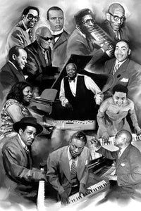 Masters of the Keyboard by Wishum Gregory – The Black Art Depot