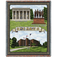 South Carolina State University Tapestry Throw – The Black Art Depot
