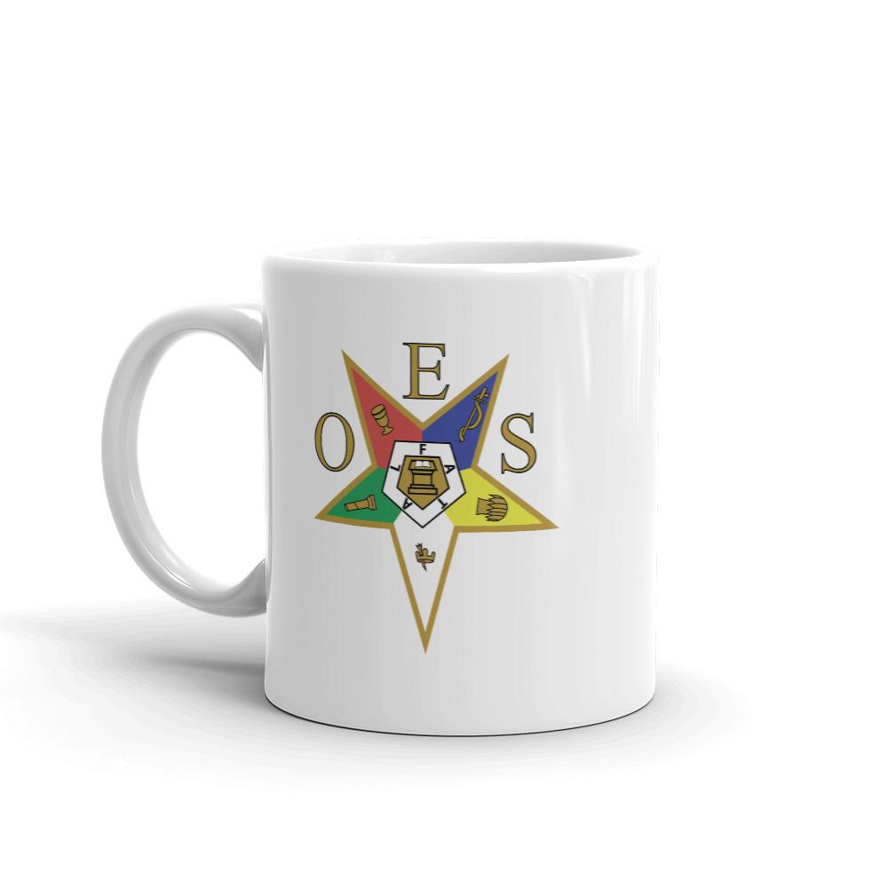 Order of the Eastern Star Ceramic Coffee/Tea Mug – The Black Art Depot