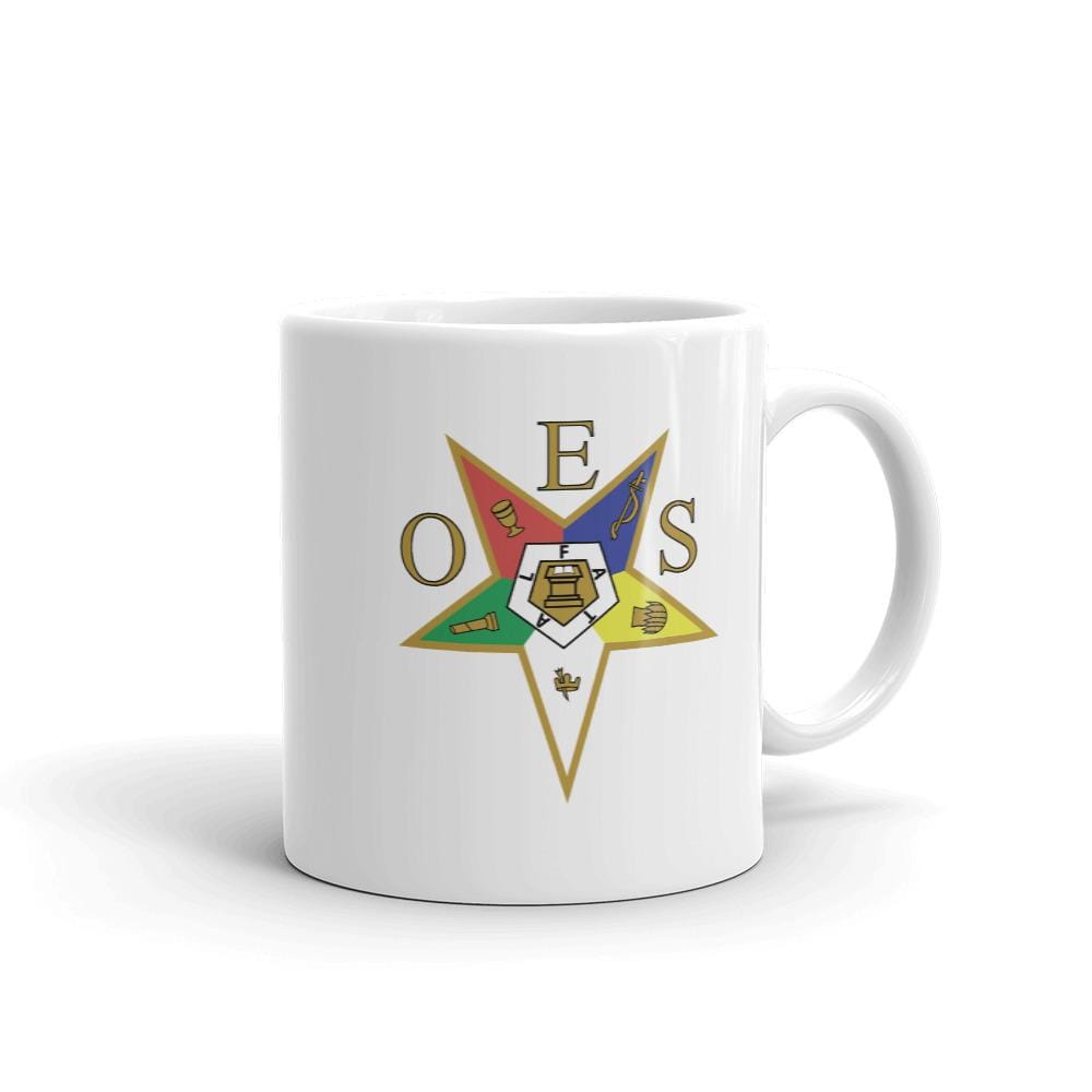 Order of the Eastern Star Ceramic Coffee/Tea Mug – The Black Art Depot