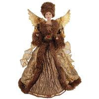 African American Earthly Angel Tree Topper (Black Christmas Decor ...