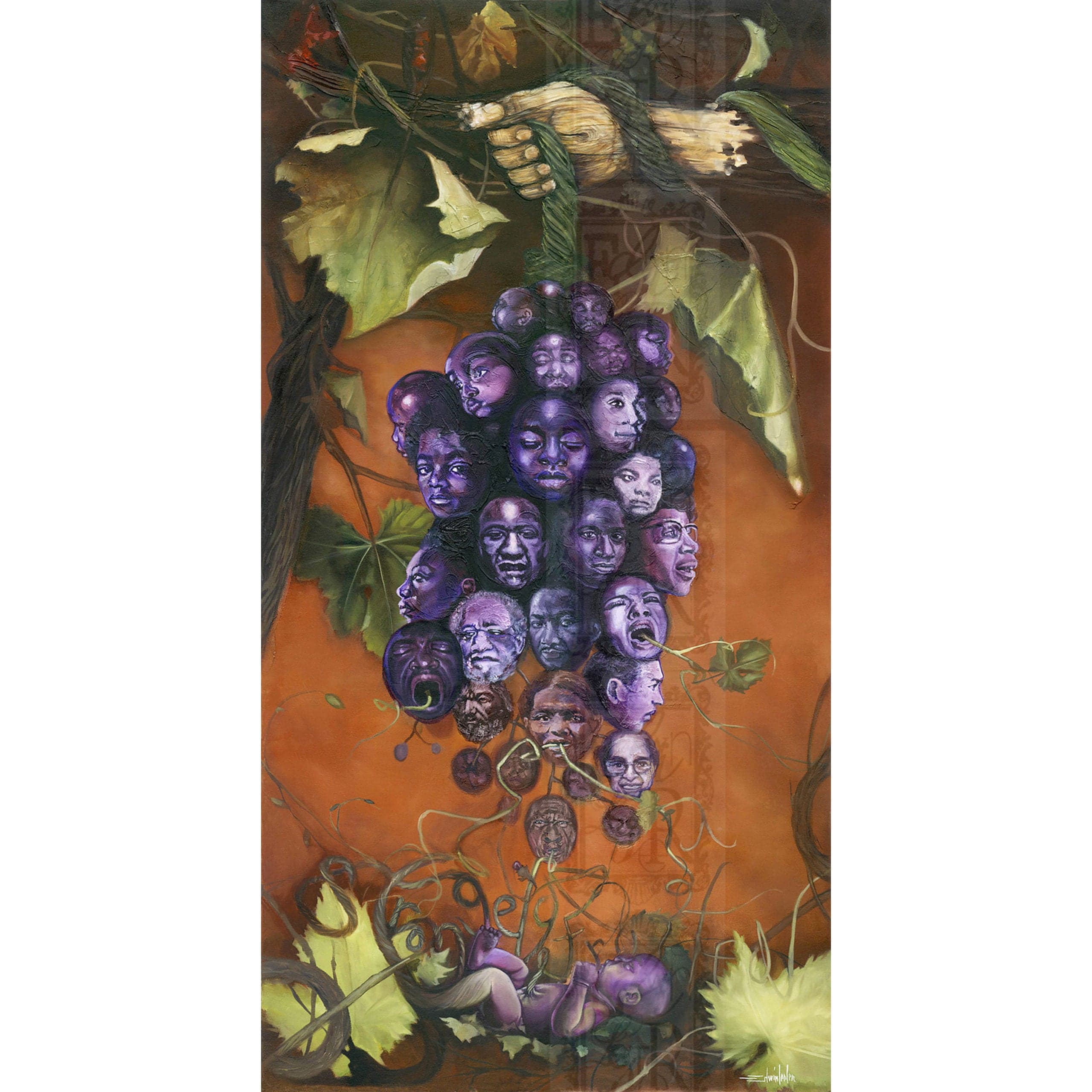 Strangely Fruitful by Edwin Lester – The Black Art Depot